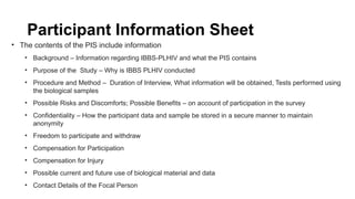 Ethical Considerations and Consenting procedure_IBBS PLHIV_14-16Nov ...