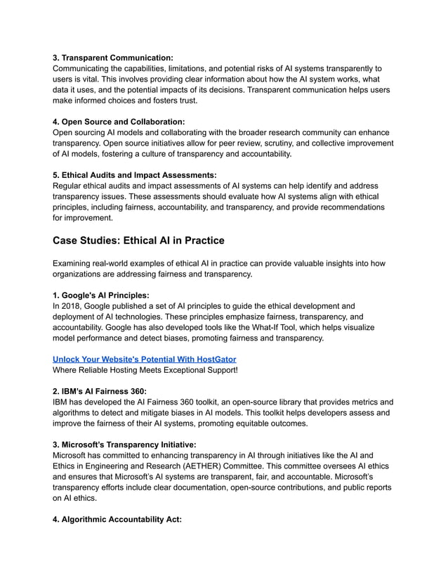Ethical Considerations in AI Development- Ensuring Fairness and ... Ethical Considerations in AI Development- Ensuring Fairness and ...