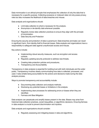 Ethical Considerations in Data Analysis_ Balancing Power, Privacy, and ...