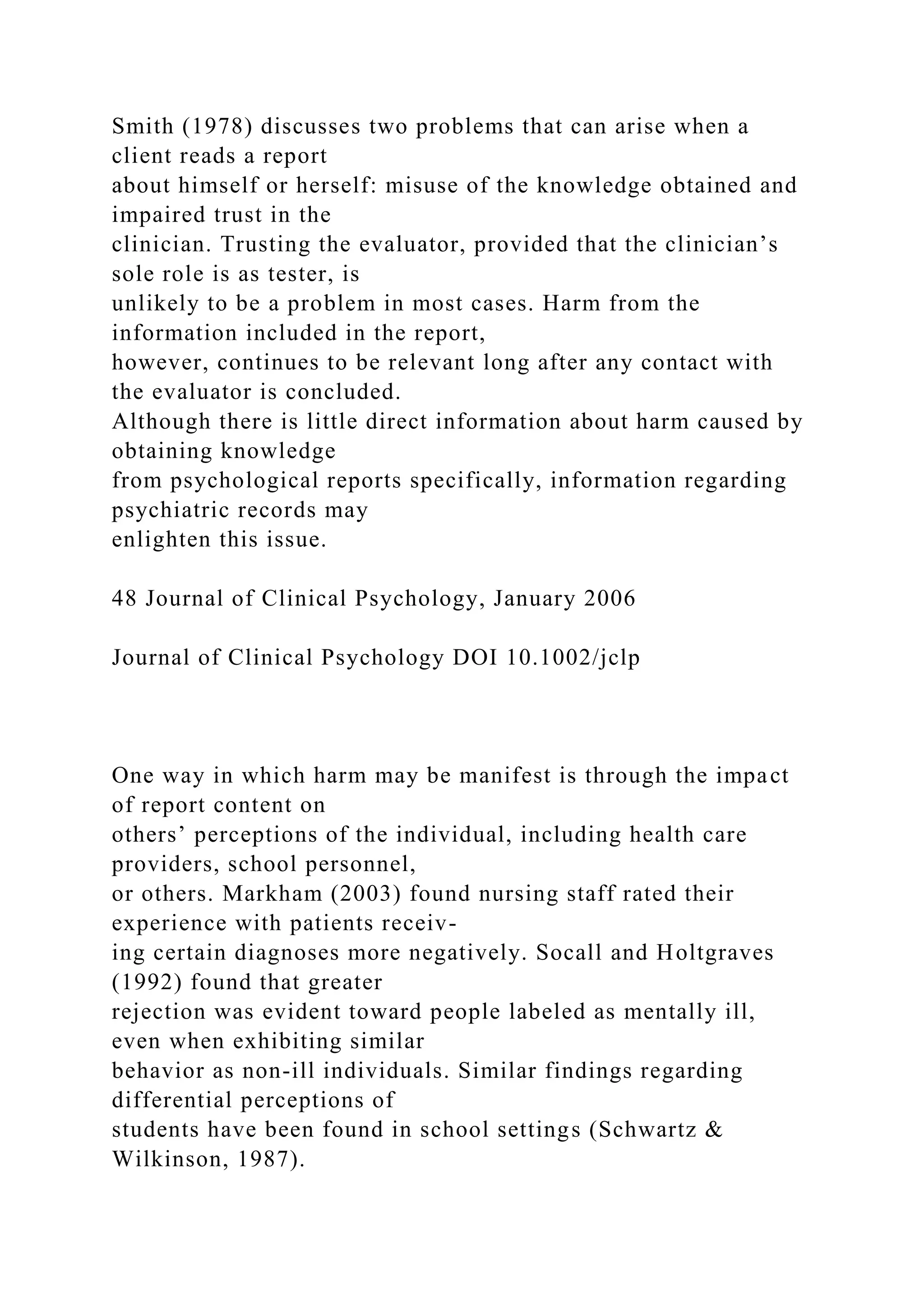 Ethical Considerations in WritingPsychological Assessment Re.docx