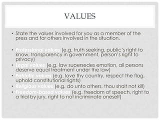 Ethical decision making | PPTX