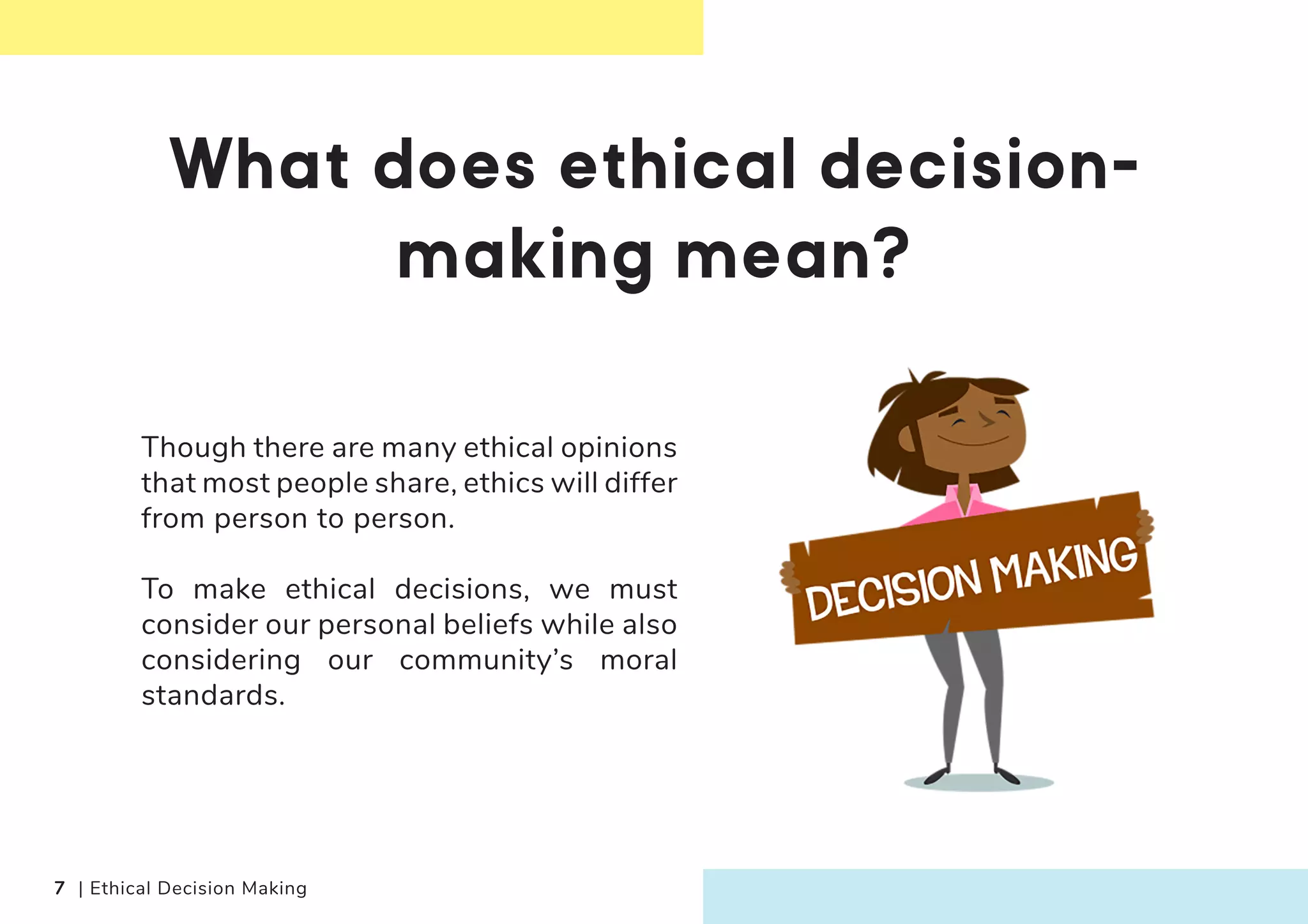 Ethical Decision Making | PDF