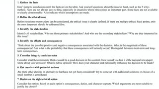 Ethical decision making | PPTX