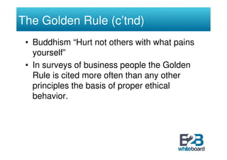 Ethical Decision Making in Business | PDF