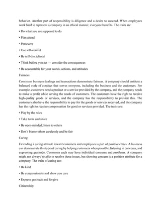 Ethical decision making in business | PDF