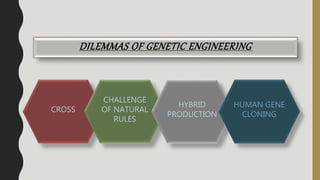 Ethical dilemas of clinical genetics | PPTX