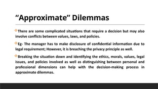 Ethical+Dilemma.pptx ldkhgkfdmbdfjbhdfjbmdfjb h | PPT