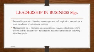 Ethical dilemma & leadership | PPTX
