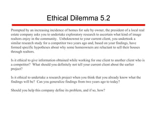 Ethical Dilemma Examples