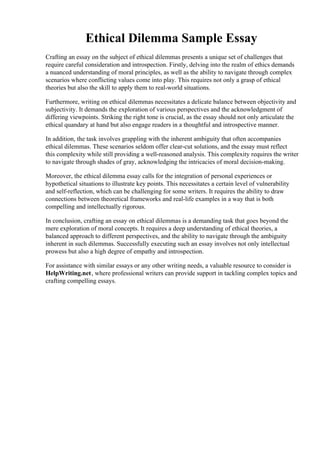 Ethical Dilemma Sample Essay.pdf
