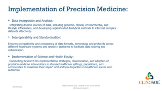 Ethical Dilemmas in Precision Medicine: Navigating the Intersection of ...