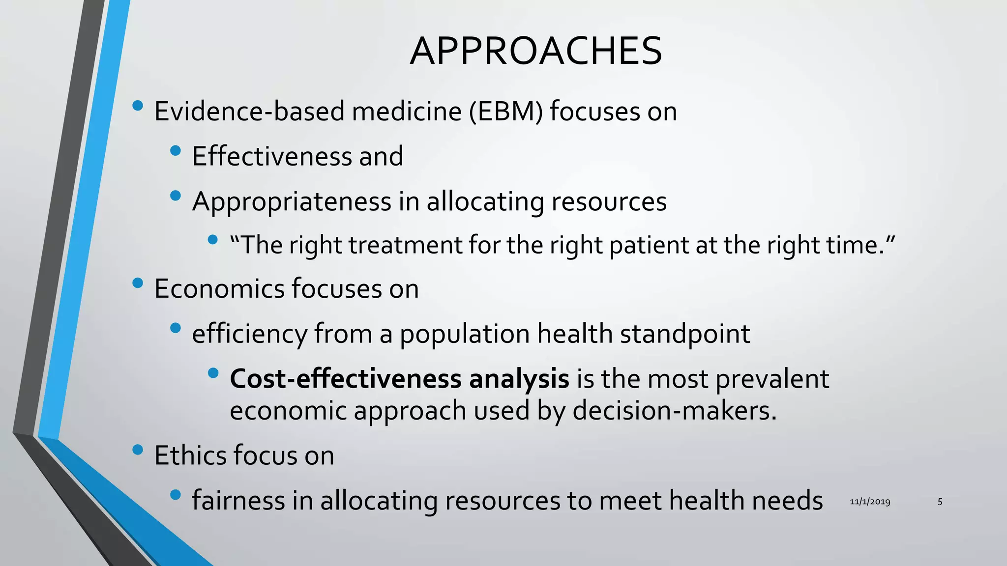 Ethical distribution and priority setting | PPTX