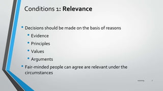 Ethical distribution and priority setting | PPTX