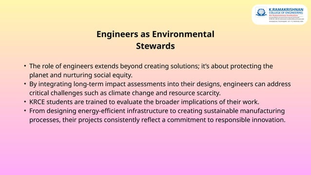 Ethical Engineering :Balancing Innovation and Responsibility | PPT