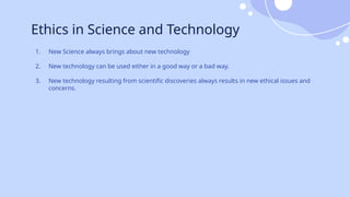 Ethical Framework in Science & Ethics.pptx