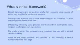 Ethical Framework in Science & Ethics.pptx