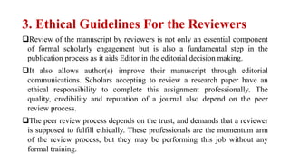 Ethical Guidelines for Academic Publishing.pptx | Publishing Industry | Industries