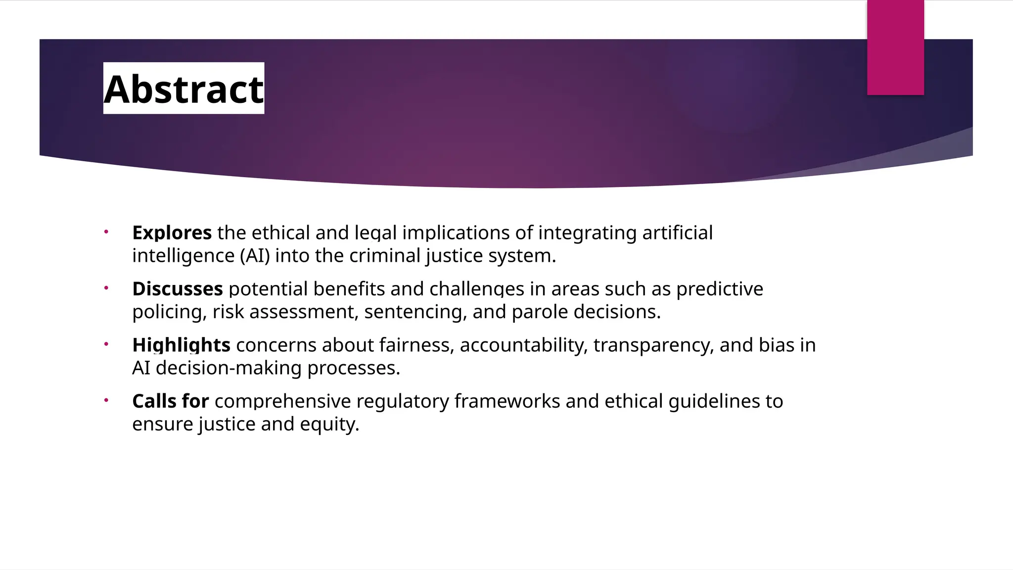 Ethical Guidelines for AI in Criminal Justice PPT.pptx