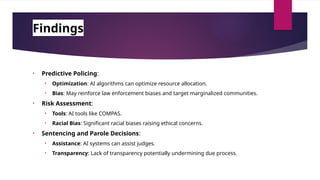 Ethical Guidelines for AI in Criminal Justice PPT.pptx