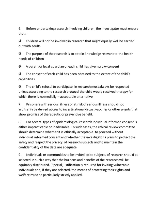 Ethical Guidelines For Biomedical Research In Human Participants ethical-guidelines-for-biomedical-research-in-human-participants