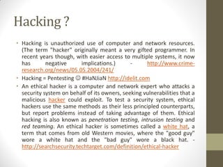 Ethical hacker | PDF