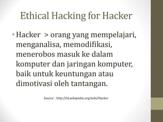 Ethical hacker | PDF