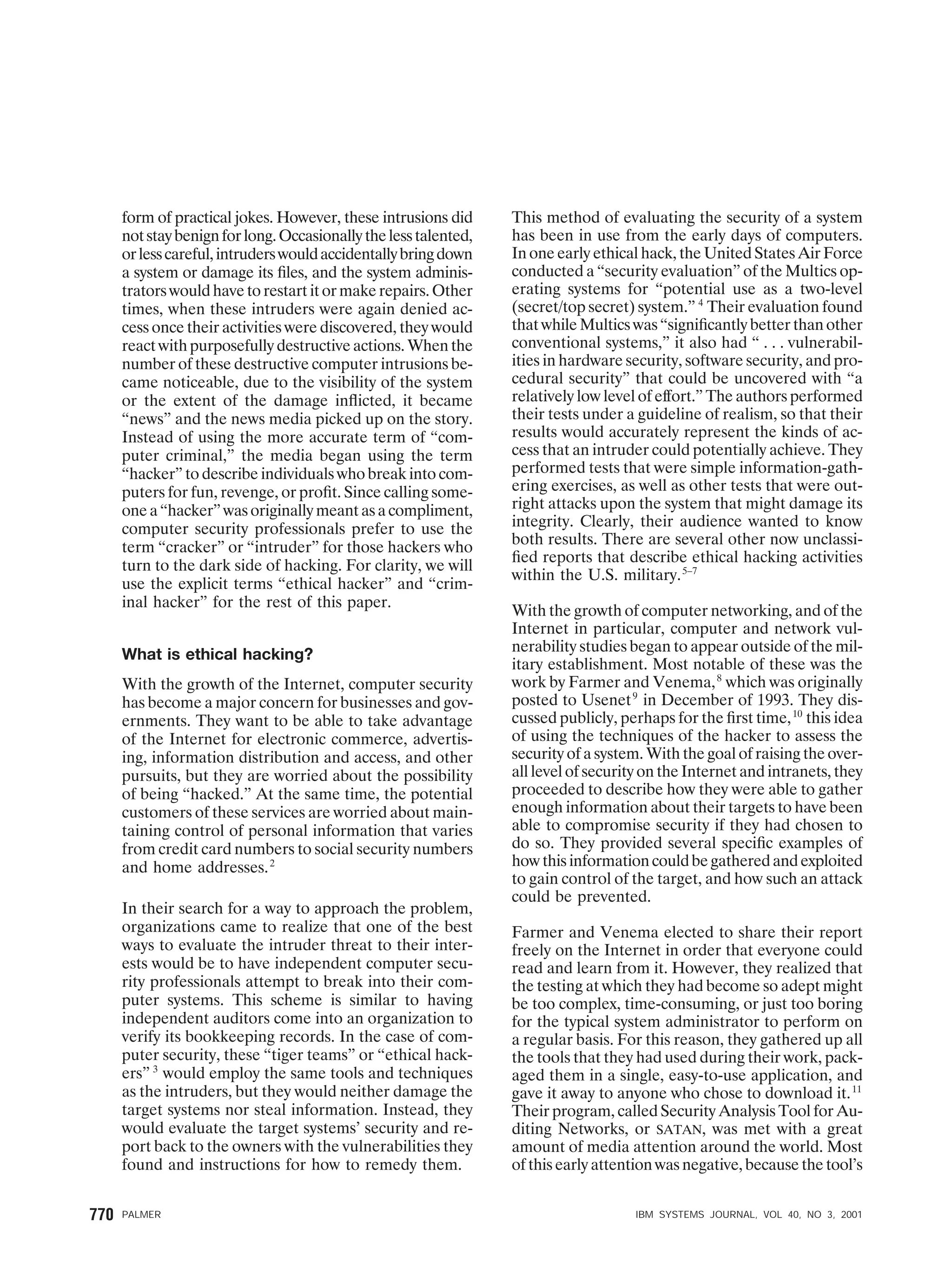 Ethical hacking | PDF