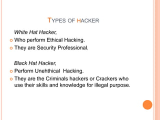 Ethical hacking | PPT