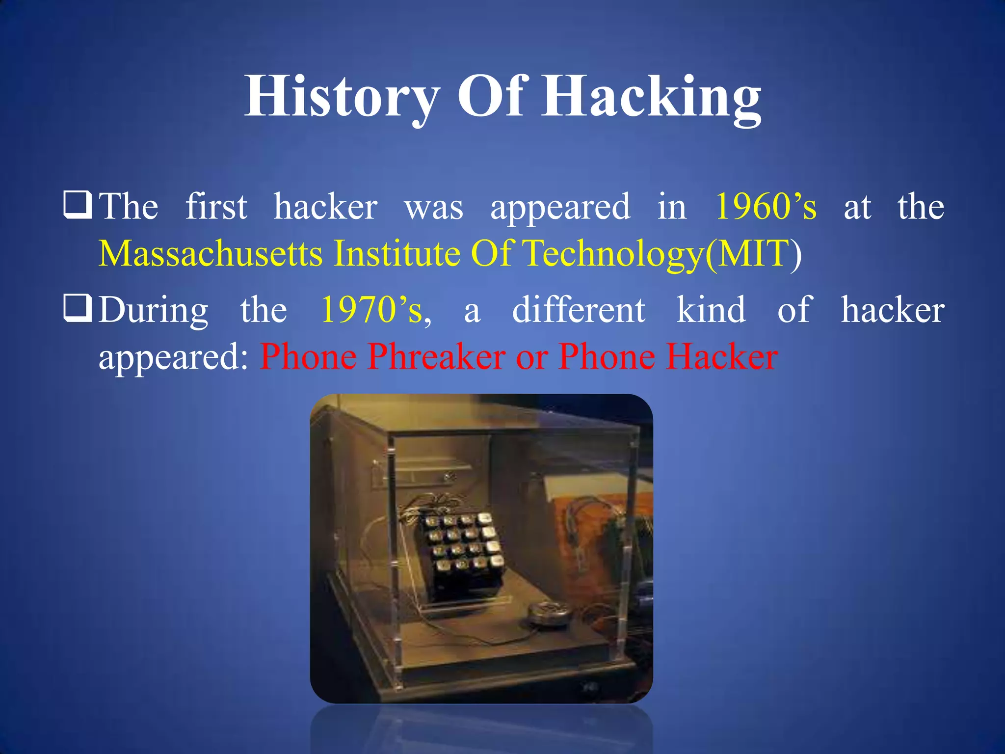 Ethical hacking presentation | PPTX