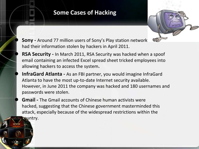 Ethical hacking - Good Aspect of Hacking | PPTX | Information and Network Security | Computing