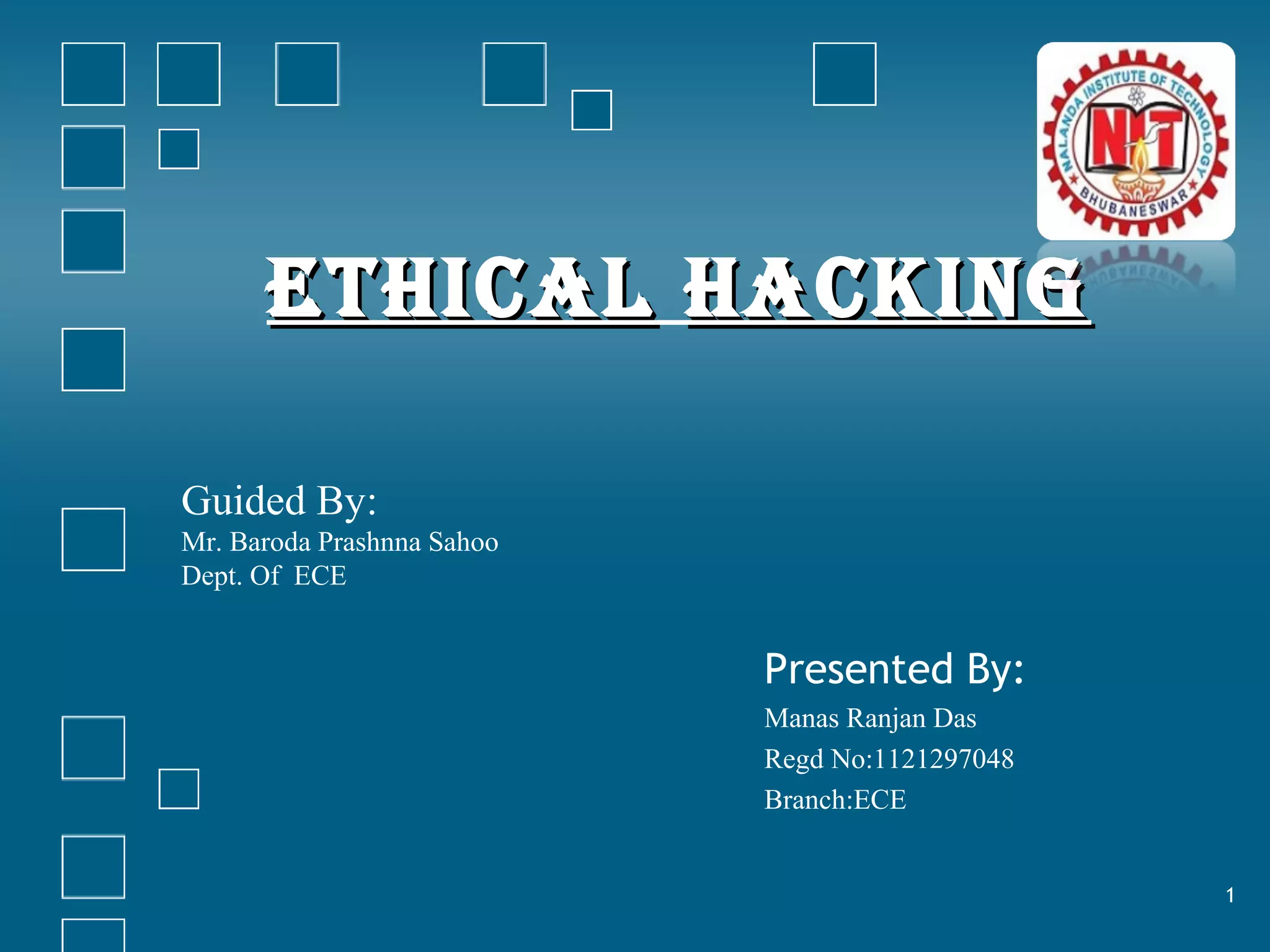 Ethical hacking | PPT