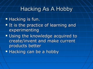 Ethical hacking | PPT