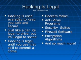 Ethical hacking | PPT