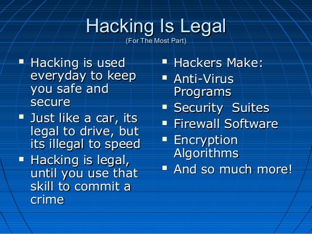 Ethical hacking
