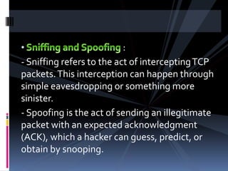 Introduction to Ethical Hacking (Basics) | PPTX