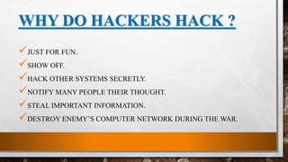 Ethical hacking | PPT