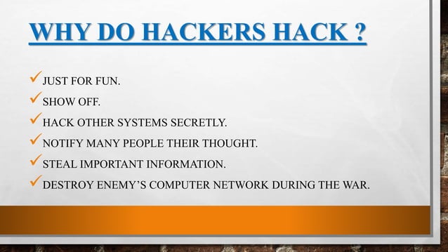 Ethical hacking | PPT