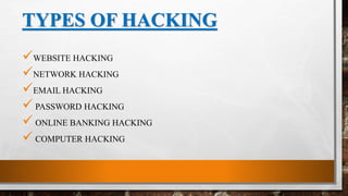 Ethical hacking | PPT