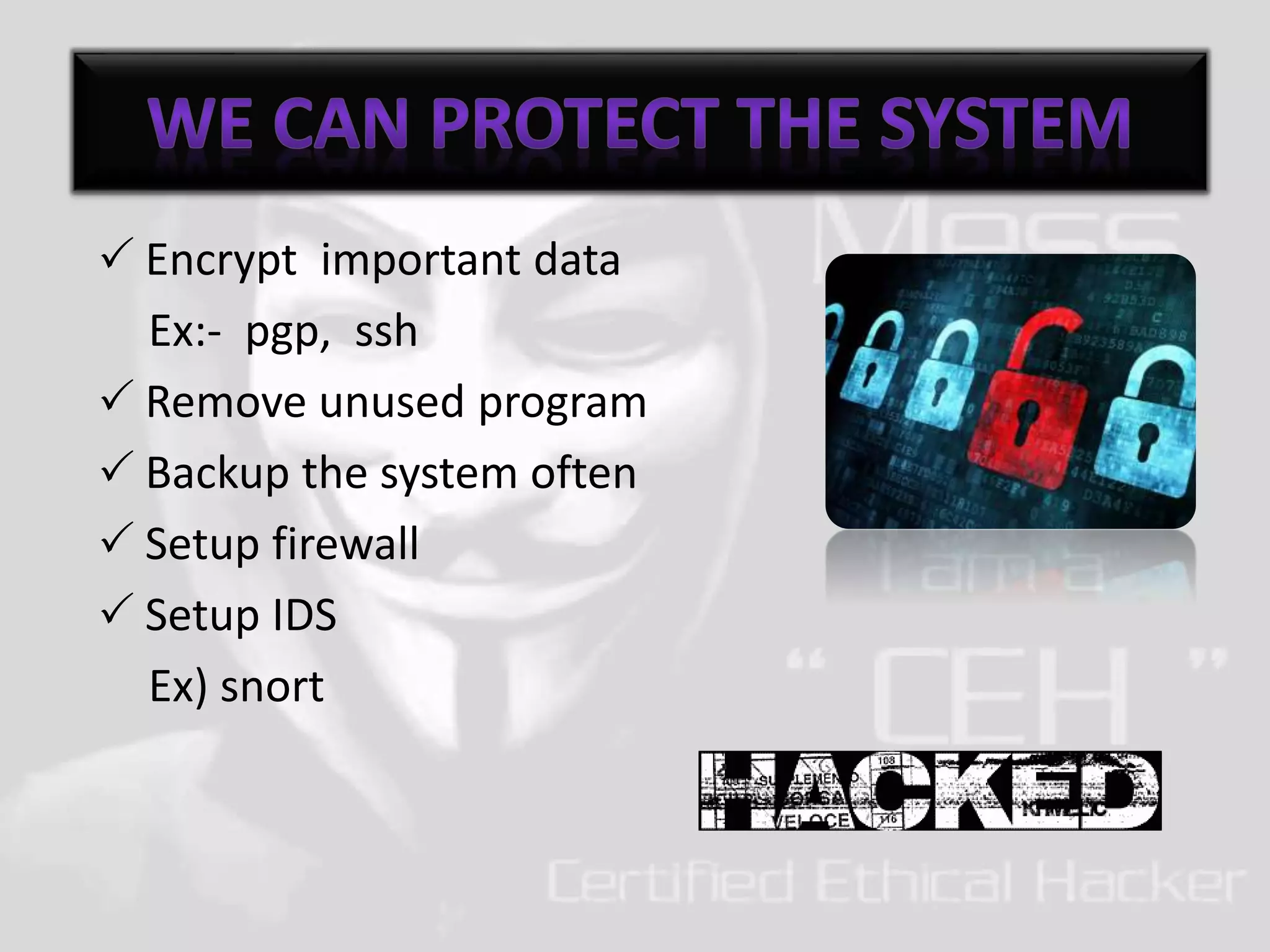 Ethical hacking | PPT