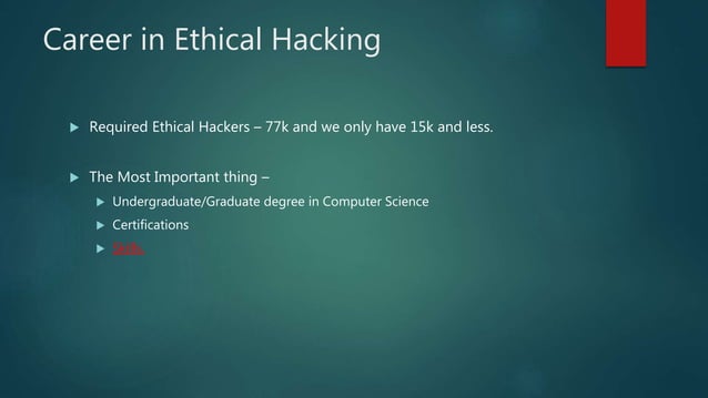 Ethical hacking | PPT