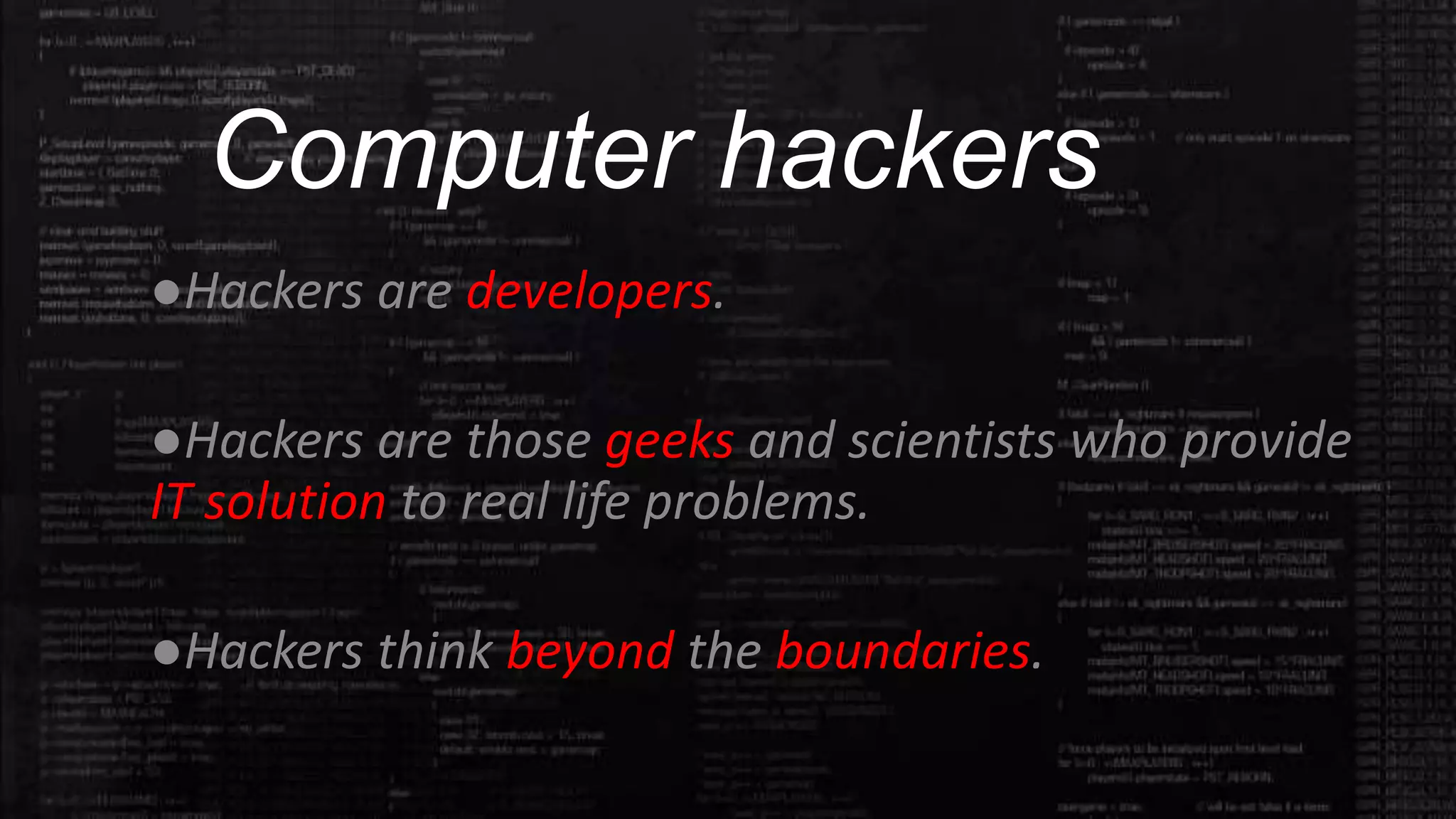 Ethical Hacking | PPTX