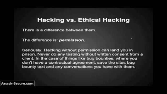 Ethical hacking-computer science | PPT