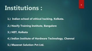 Ethical hacking-computer science | PPT