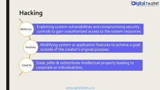 Ethical hacking (Hackingmantra) | PPTX | Operating Systems | Computer Software and Applications