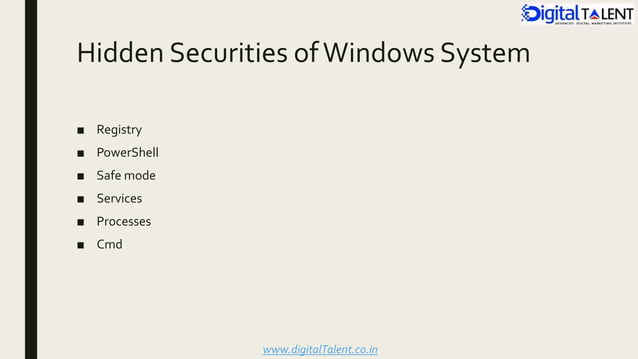 Ethical hacking (Hackingmantra) | PPTX | Operating Systems | Computer Software and Applications