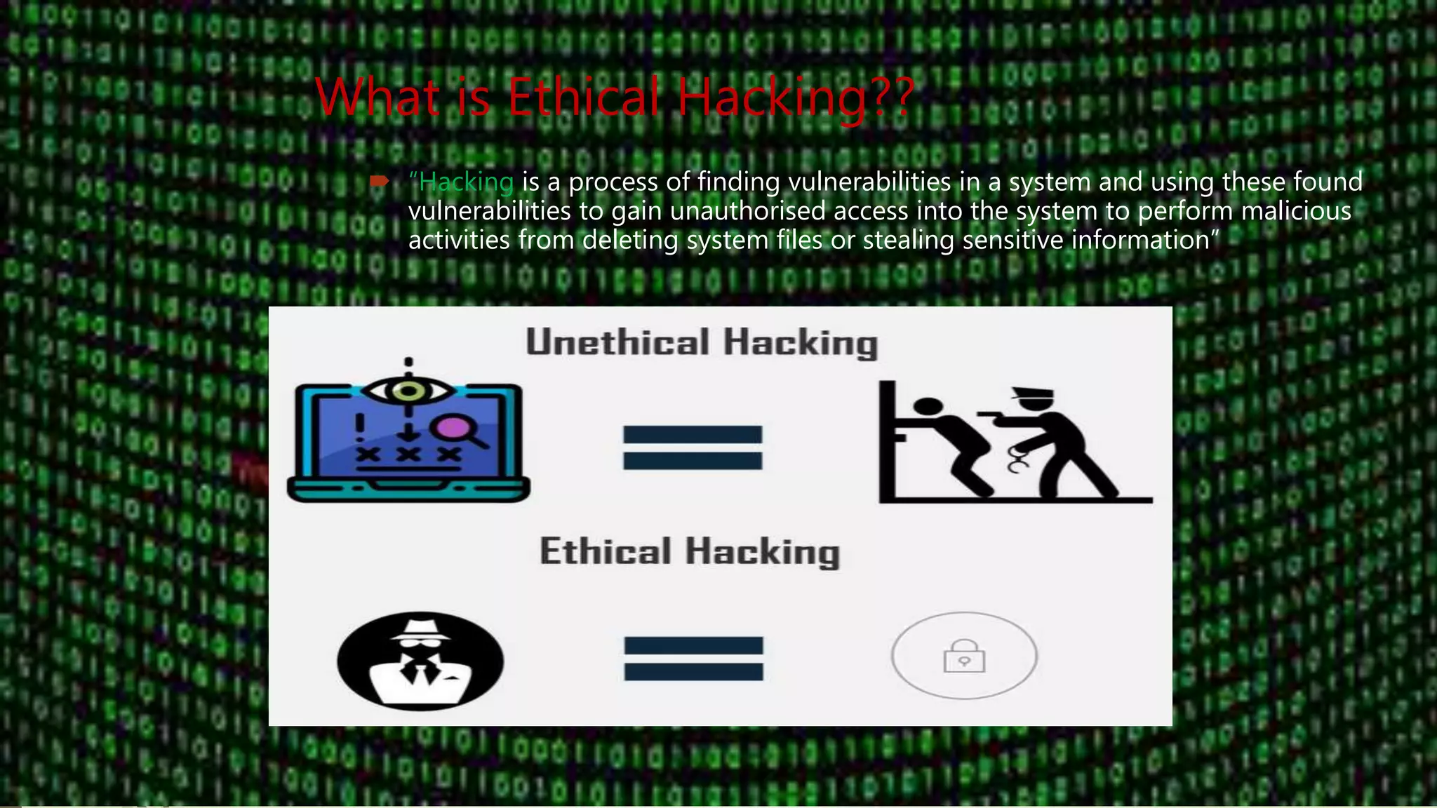 Ethical hacking | PPTX