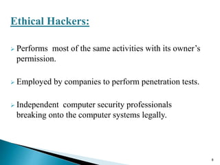 Ethical Hacking | PPT