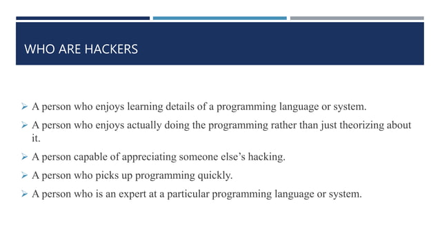 Ethical hacking | PPT