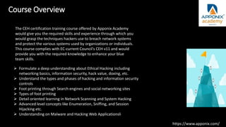 Ethical hacking Course | PPTX