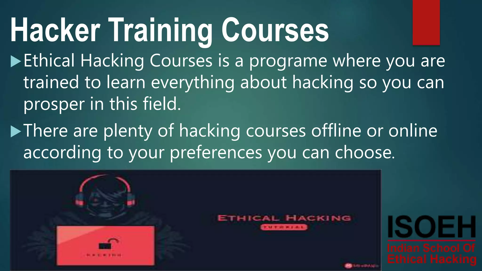 Cyber Security Training Institute | PPTX